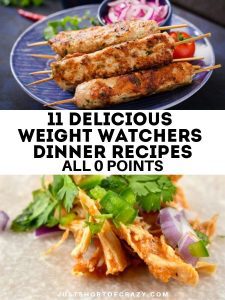 11 Weight Watchers Zero Point Dinner Ideas - Just Short of Crazy