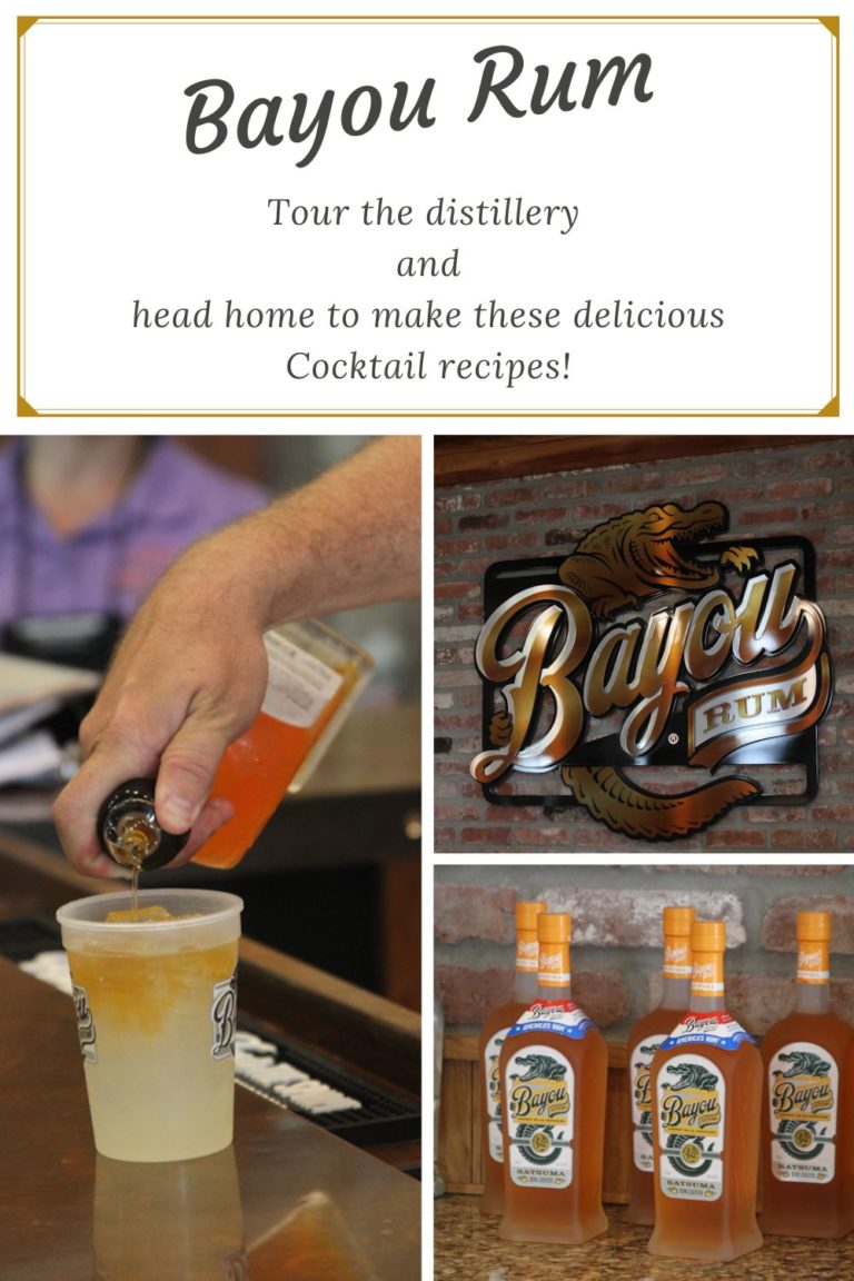 Bayou Rum & Cocktail Recipes - Just Short of Crazy