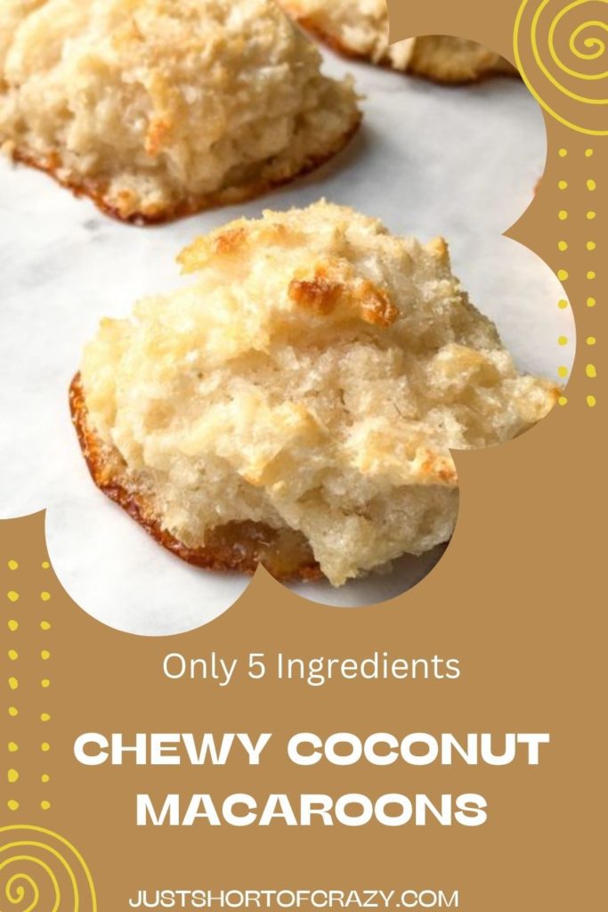 5-Ingredient Chewy Coconut Macaroons Recipe