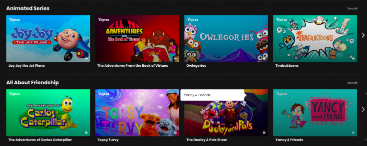 Yippee - The Perfect Channel For Kids - Just Short of Crazy