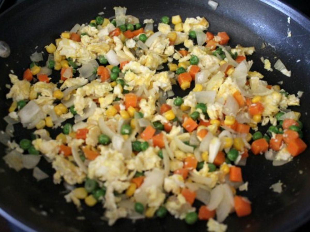 Easy Weeknight Fried Rice Recipe - Just Short of Crazy