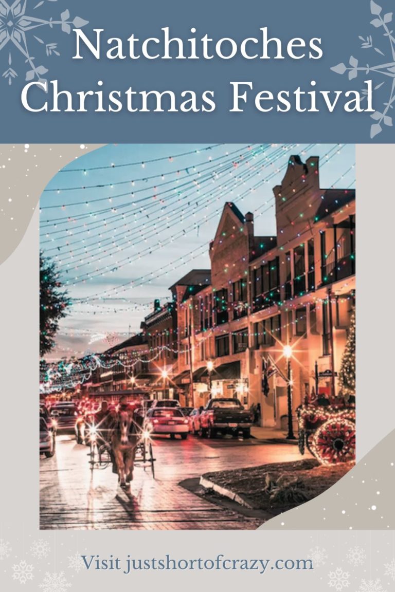 Celebrate The Holidays Under 300,000 Lights At The Natchitoches ...