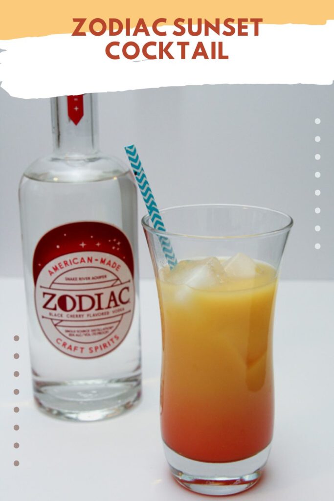 Escape the Winter Blues with Zodiac Fruity Vodka Cocktail - Just Short ...