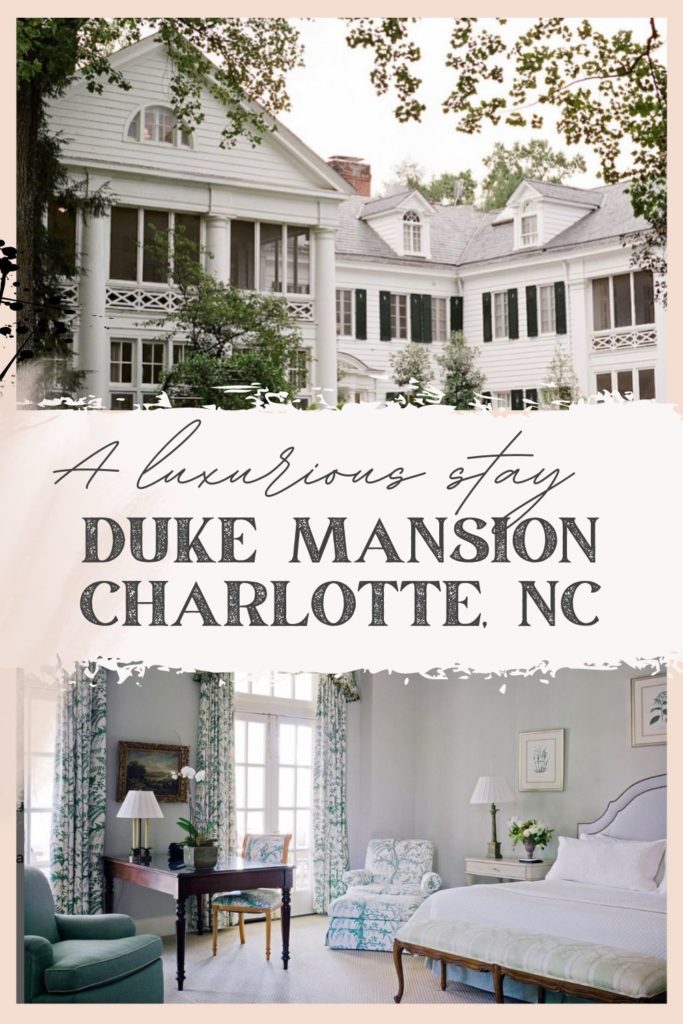 The Duke Mansion - A Luxurious Stay In Charlotte NC - Just Short of Crazy