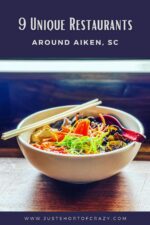8 Unique Restaurants Around Aiken, SC - Just Short of Crazy